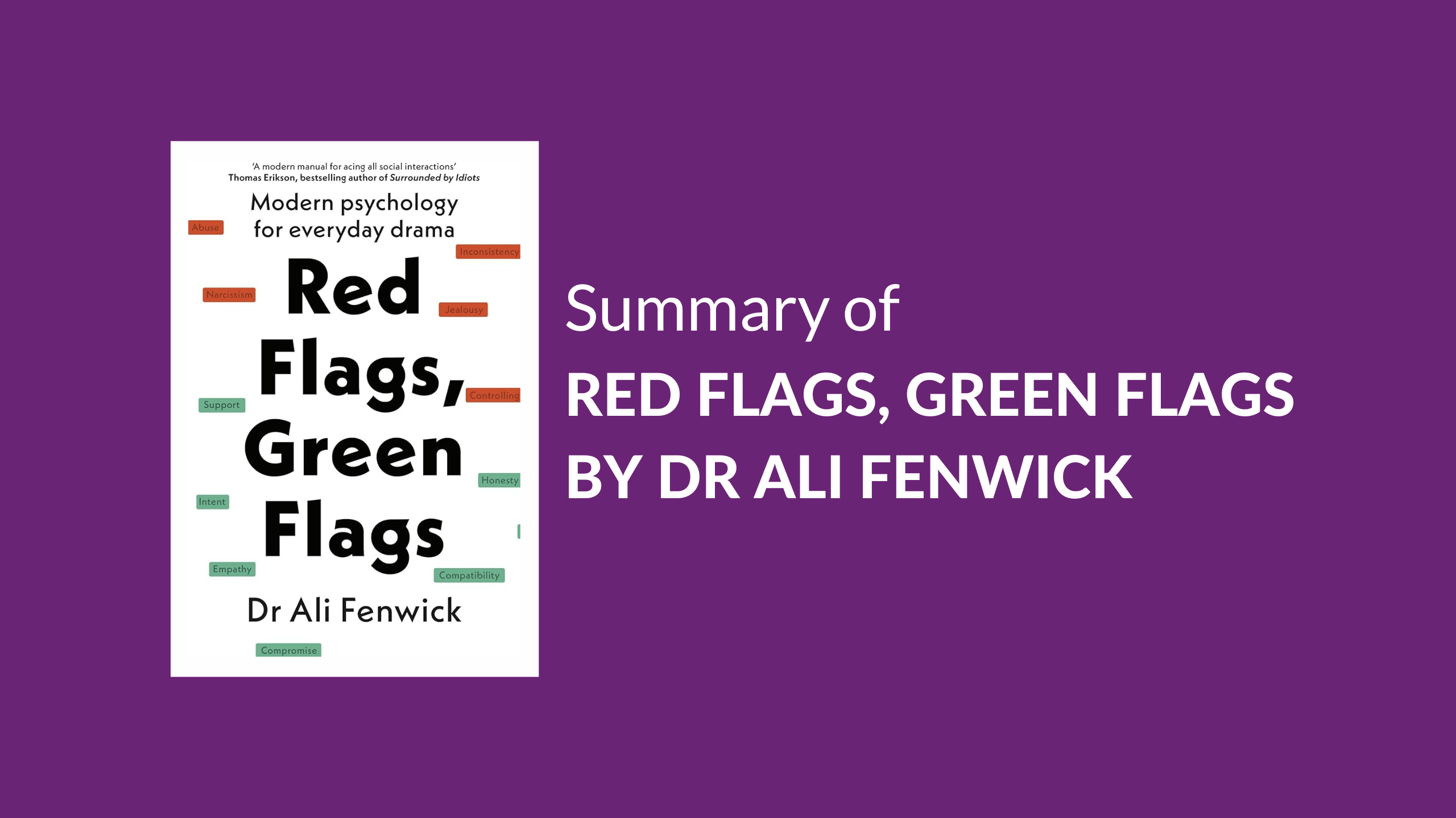 Red Flags, Green Flags - Book Summary - PropelHer's Book Club » PropelHer